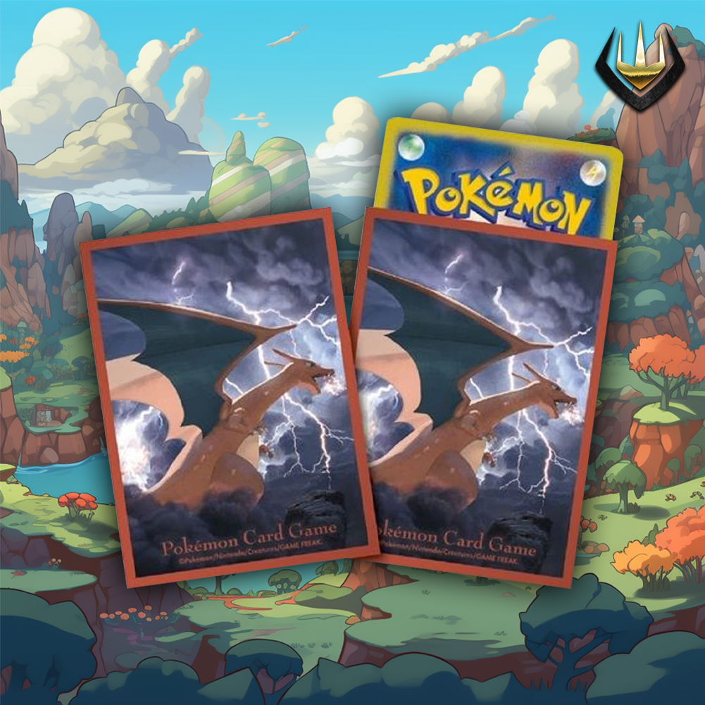 Flying Charizard Pokemon Center Card Sleeves [64 Sleeves]