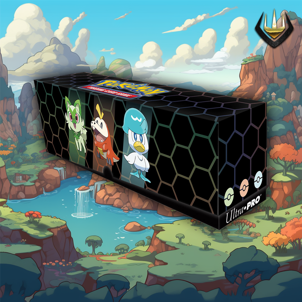 Paldea First Partner Pokemon Accessory Bundle [Black]