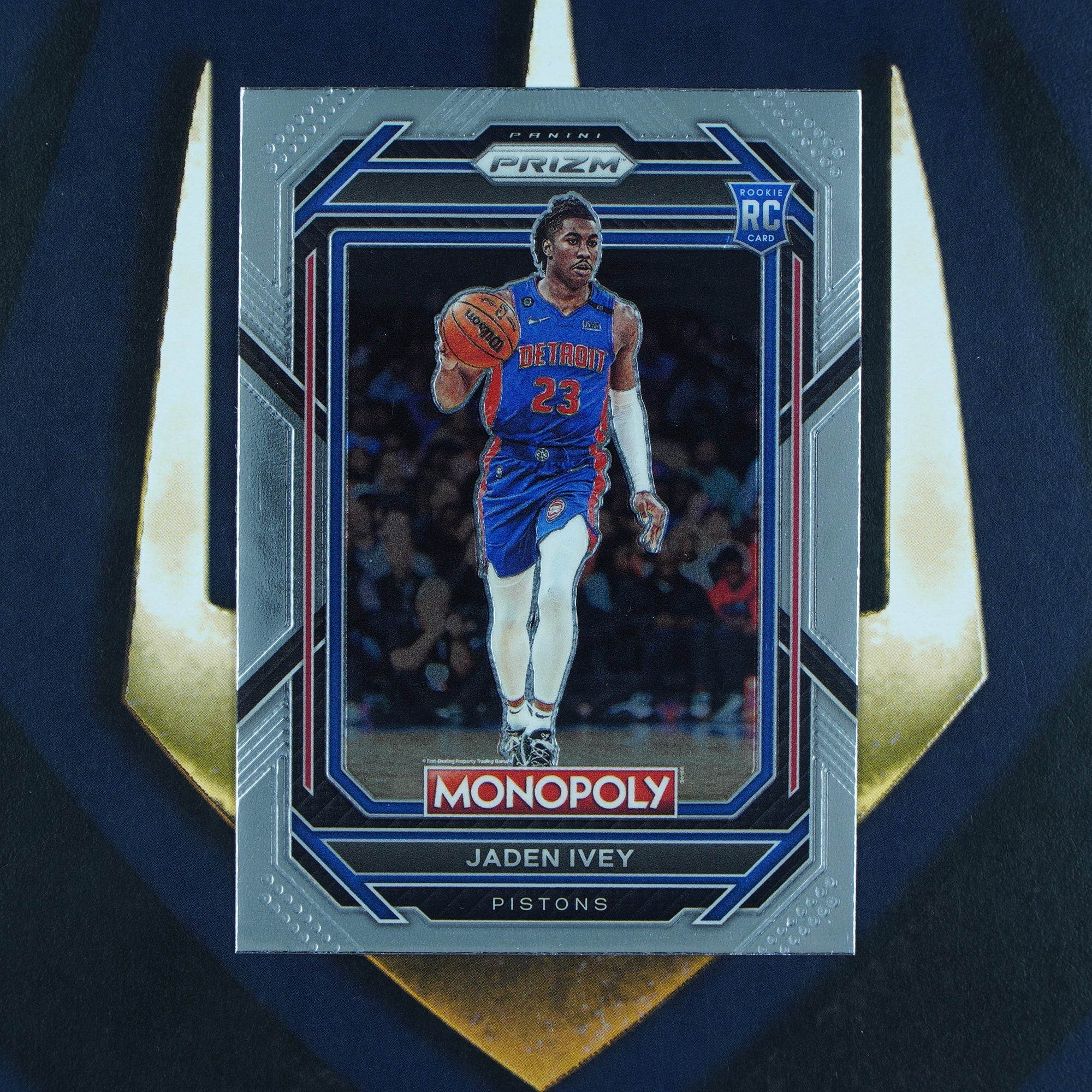 Jaden Ivey 2022-23 Panini Monopoly Prizm #26 Detroit Pistons RC