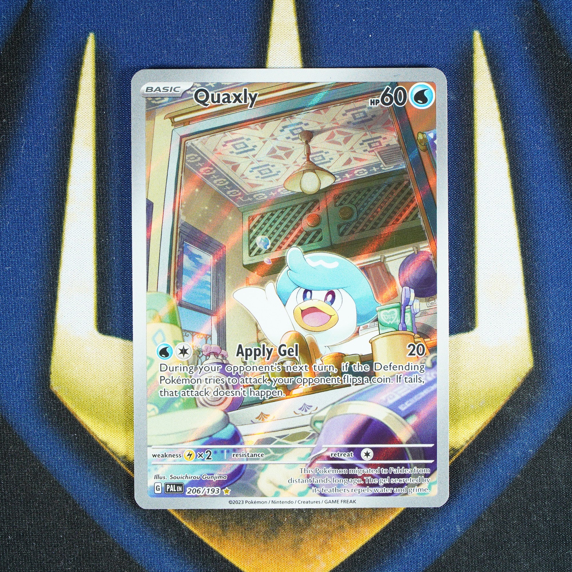 Quaxly PALDEA EVOLVED Illustration Rare 206/193 [M]