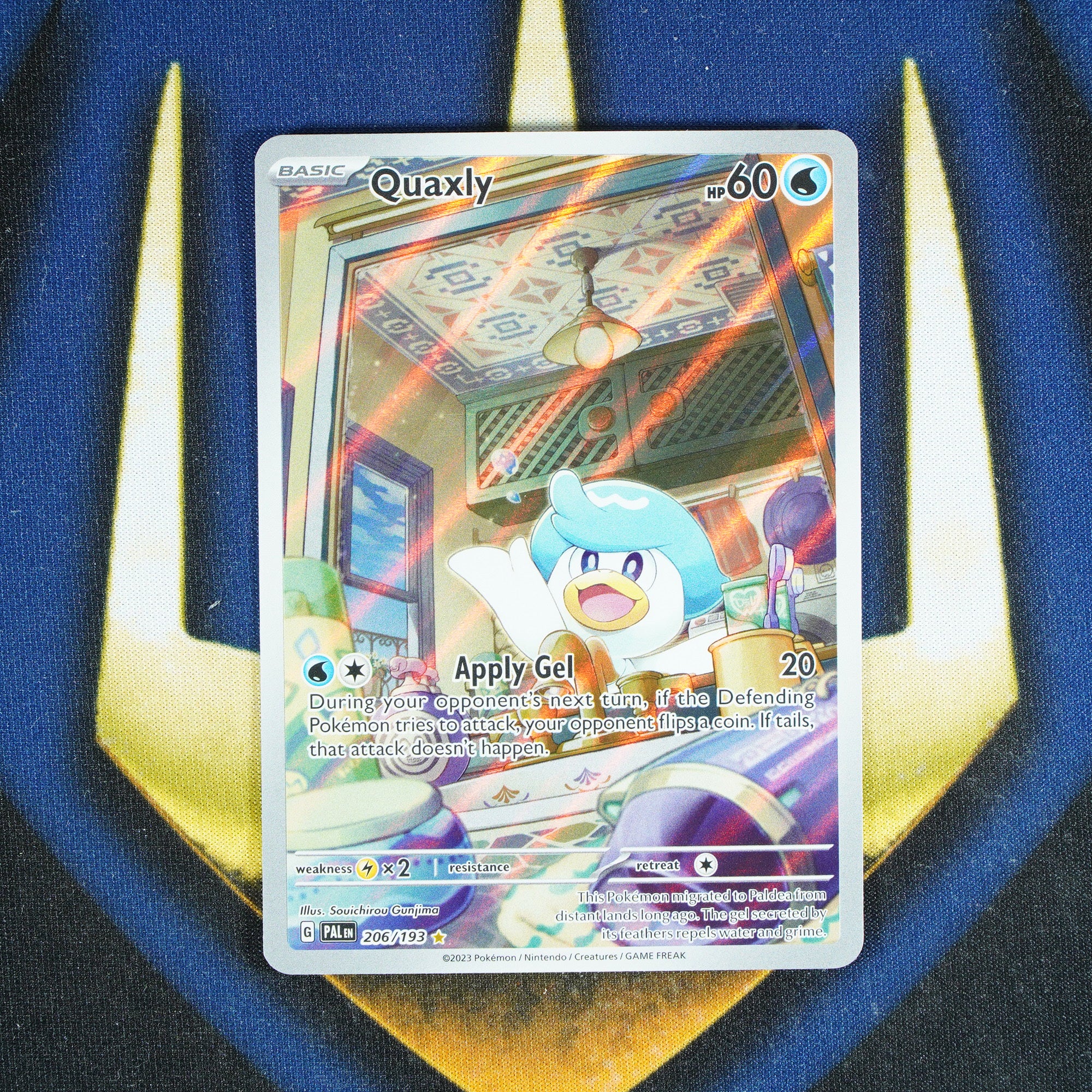Quaxly PALDEA EVOLVED Illustration Rare 206/193 [M]
