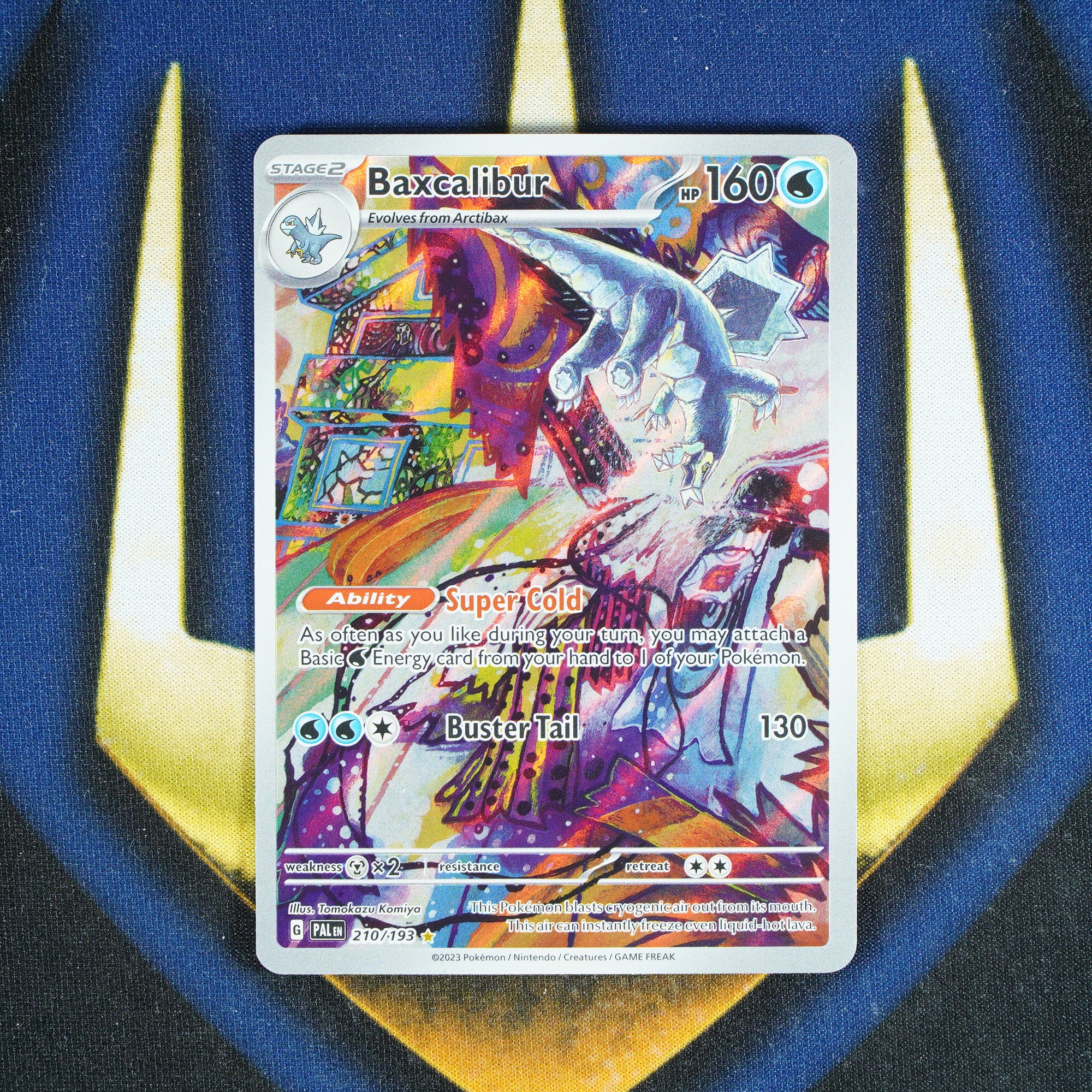 Baxcalibur PALDEA EVOLVED Illustration Rare 210/193 [M]