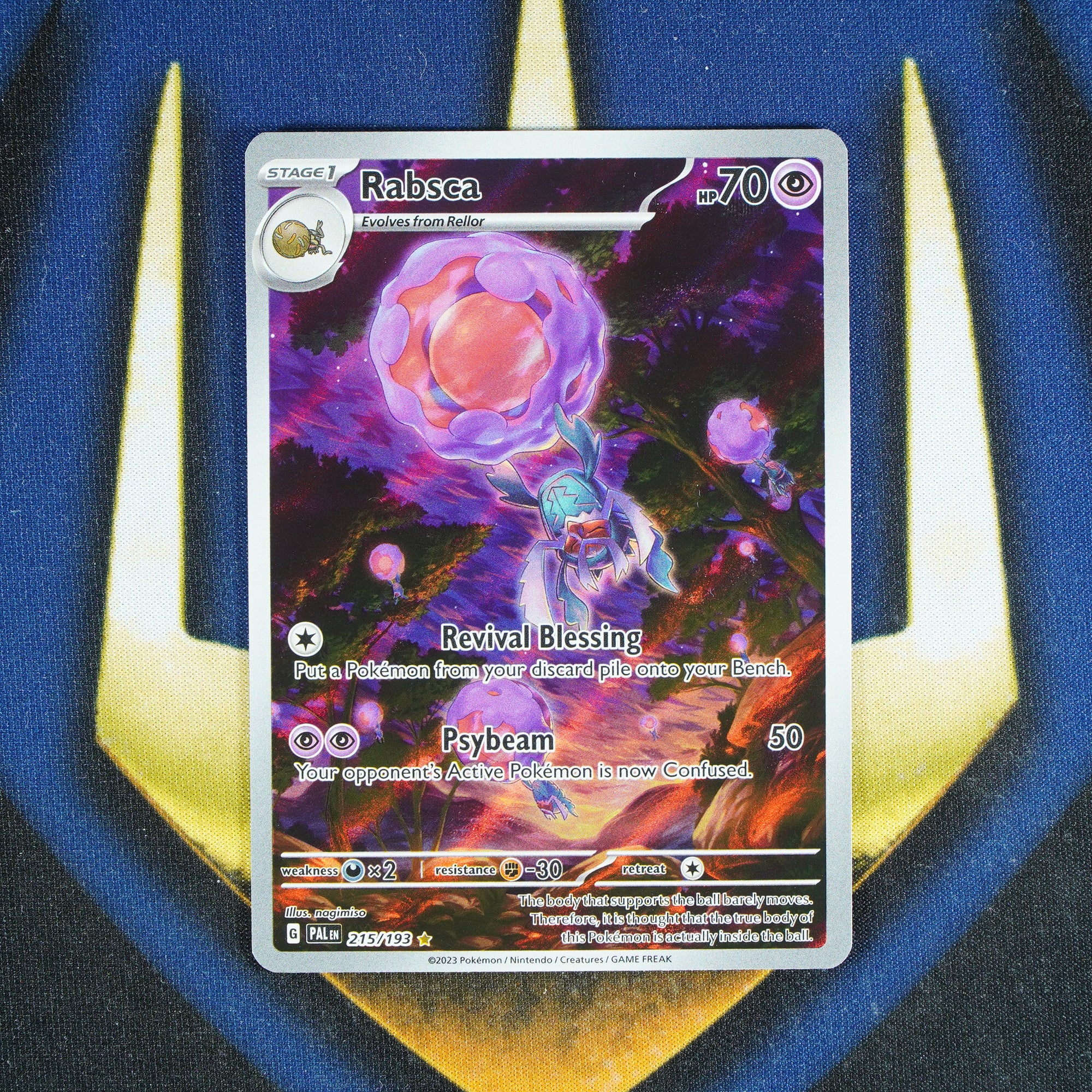 Rabsca PALDEA EVOLVED Illustration Rare 215/193 [M]
