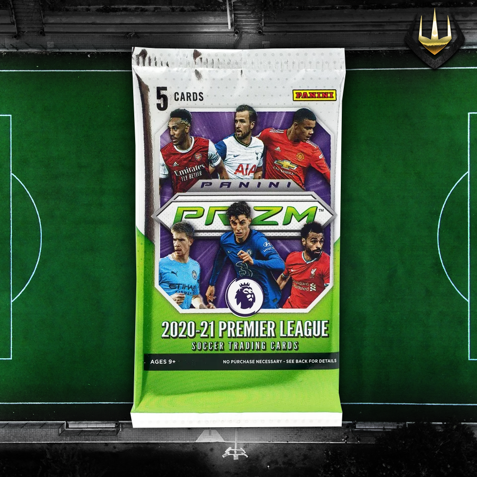 2020-21 Panini Prizm EPL English Premier League Soccer Mega Pack [Pink