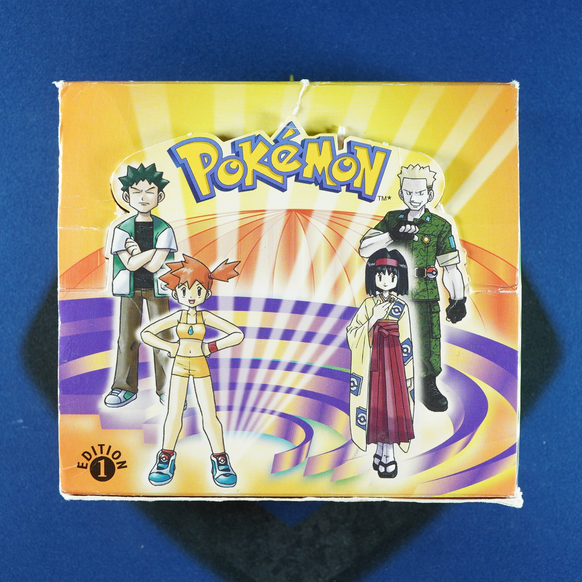 Gym Heroes 1ST EDITION Empty Box [With Acrylic Case]