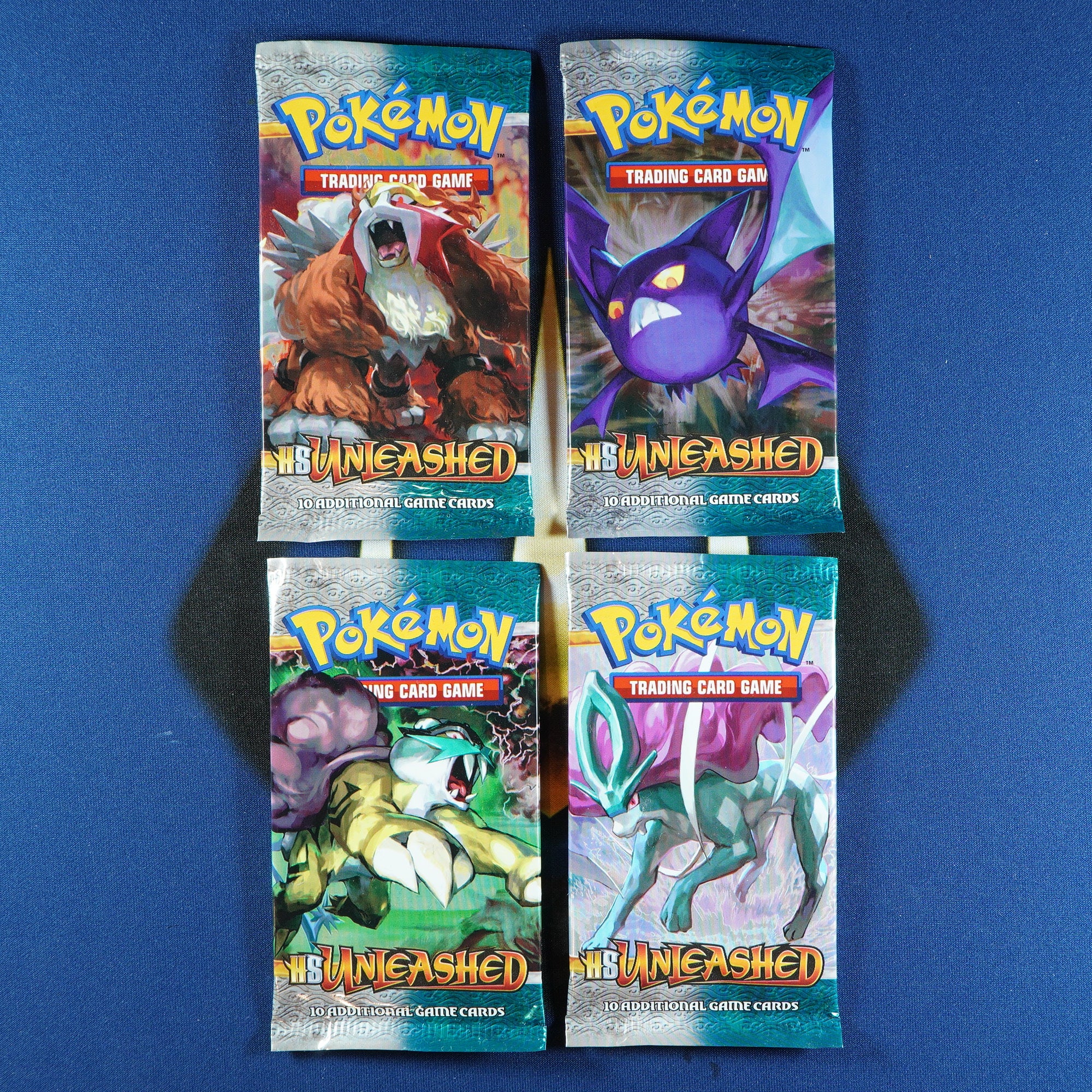 HGSS UNLEASHED Booster Pack Art Set [Empty]