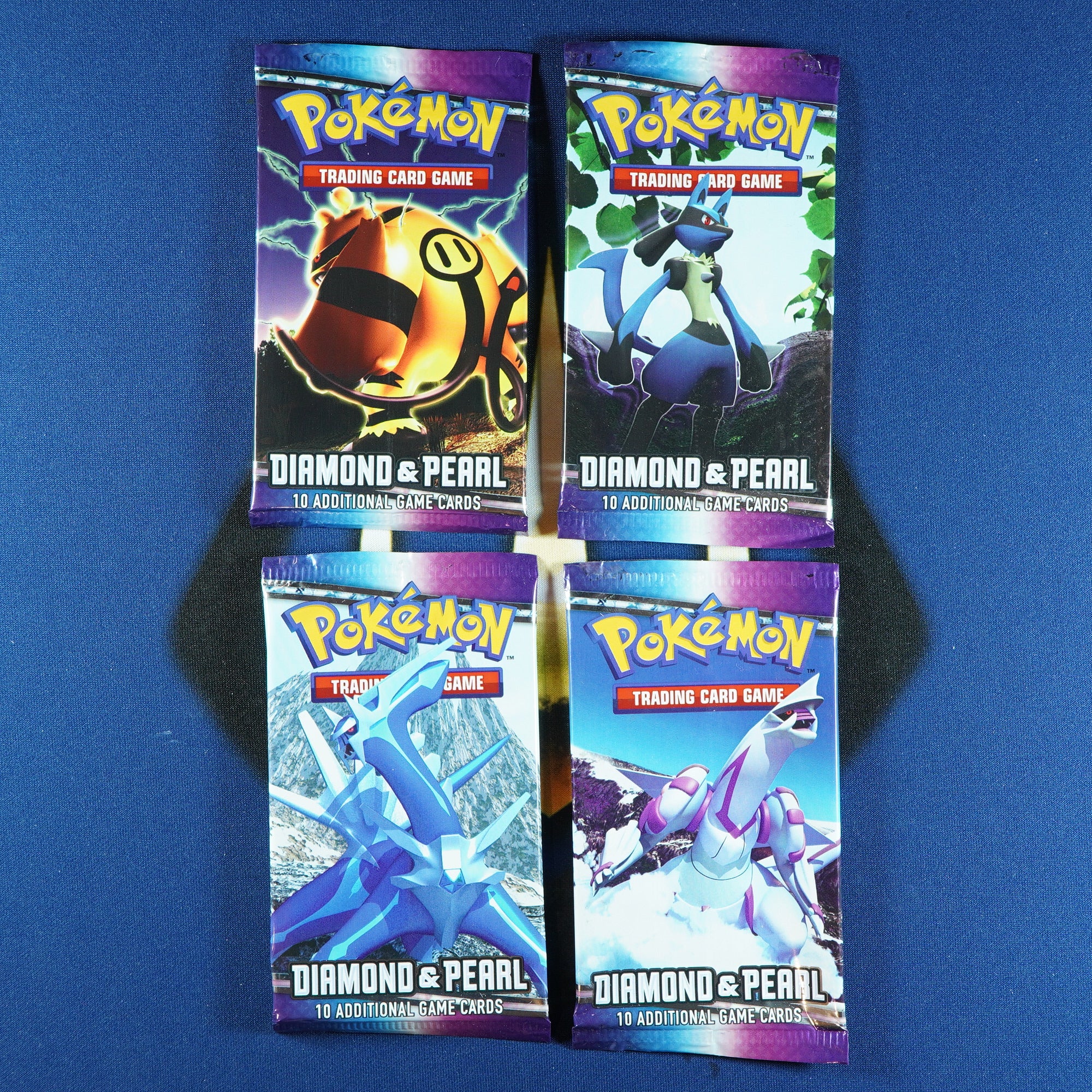 Diamond & Pearl BASE SET Booster Pack Art Set [Empty]