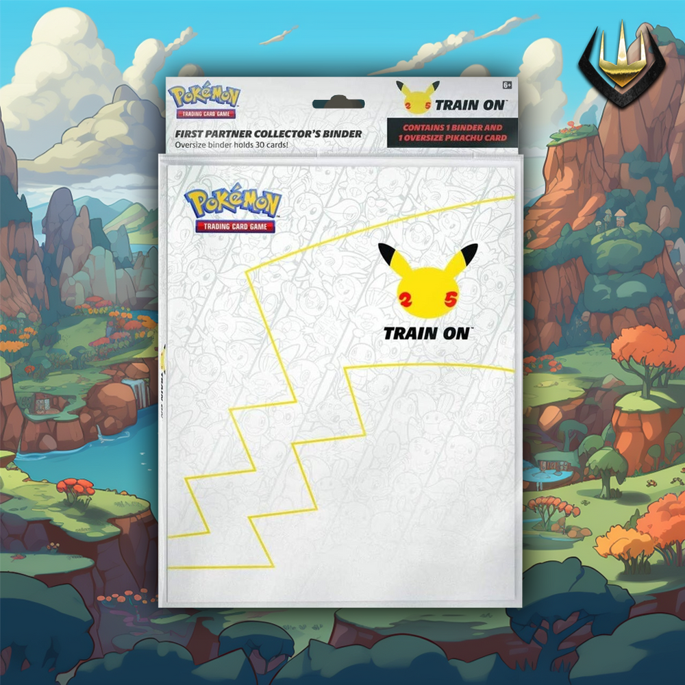 Celebrations Pokemon First Parter Collectors Binder [Pikachu Jumbo Pro