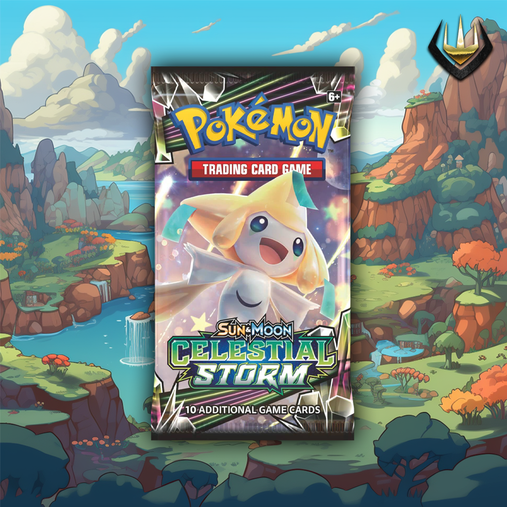 Celestial Storm Pokemon Booster Pack [Random Art]