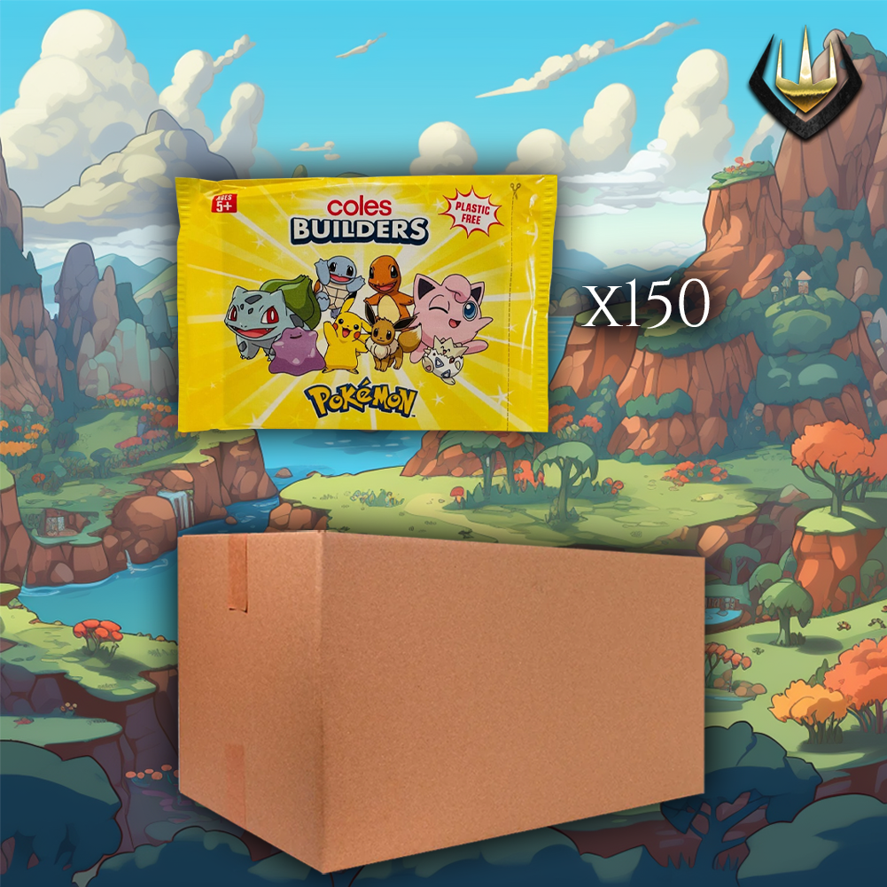 Coles Builder Pokemon Case [150 Per Case]