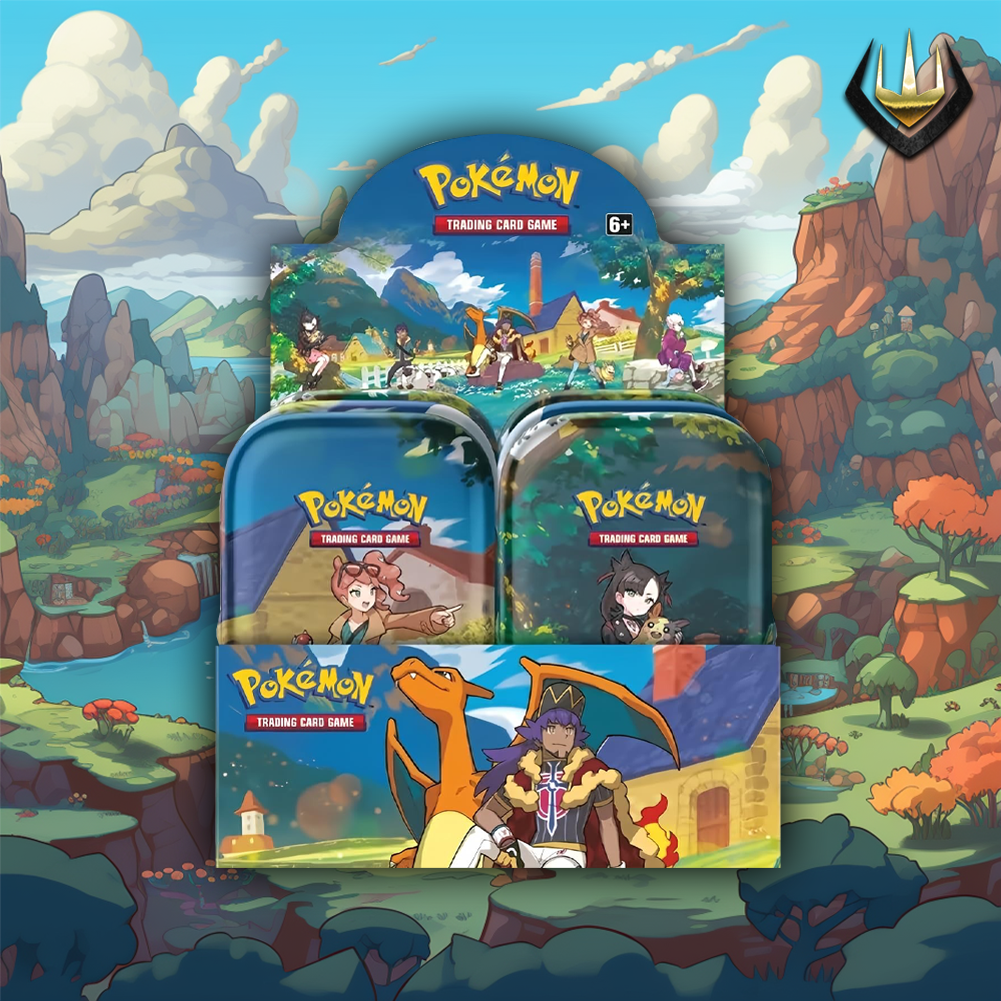 Crown Zenith Pokemon Mini Tin Sealed Display Box [10 Mini Tins]