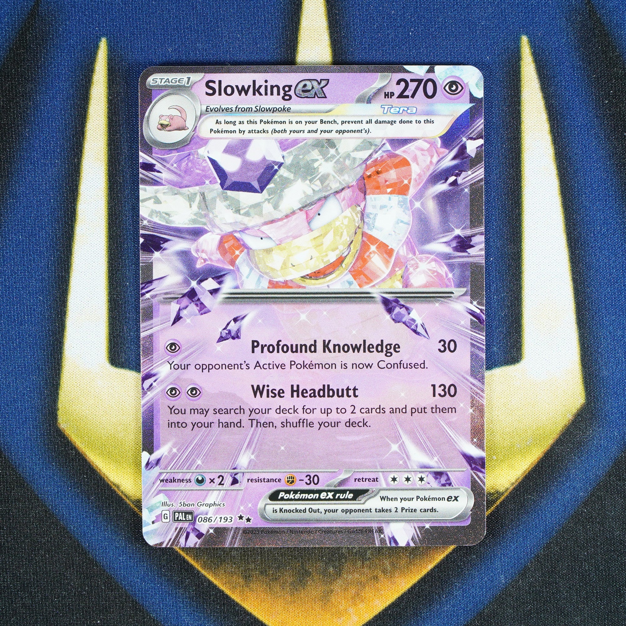 Slowking EX PALDEA EVOLVED Double Rare 86/193 [M]