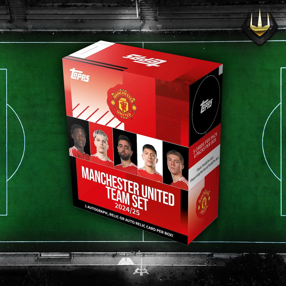 2024-25 Topps Manchester United Team Set Soccer Box