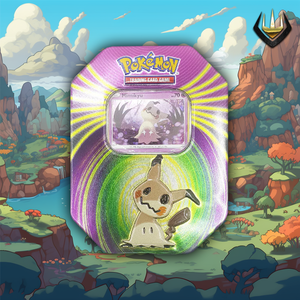 Mighty Mysterious Pokemon Display Tin [Mimikyu]