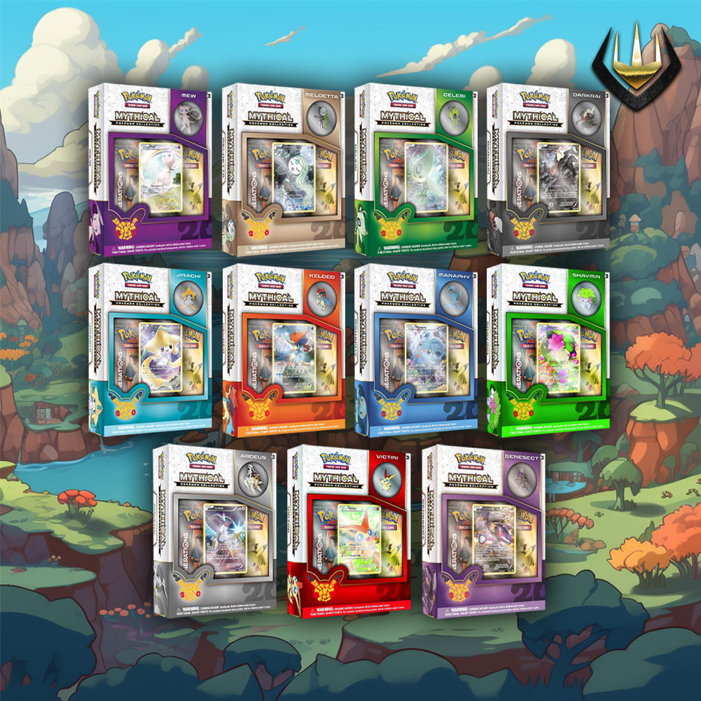 Mythical Pokemon Collection Complete Box Set [11 Boxes]