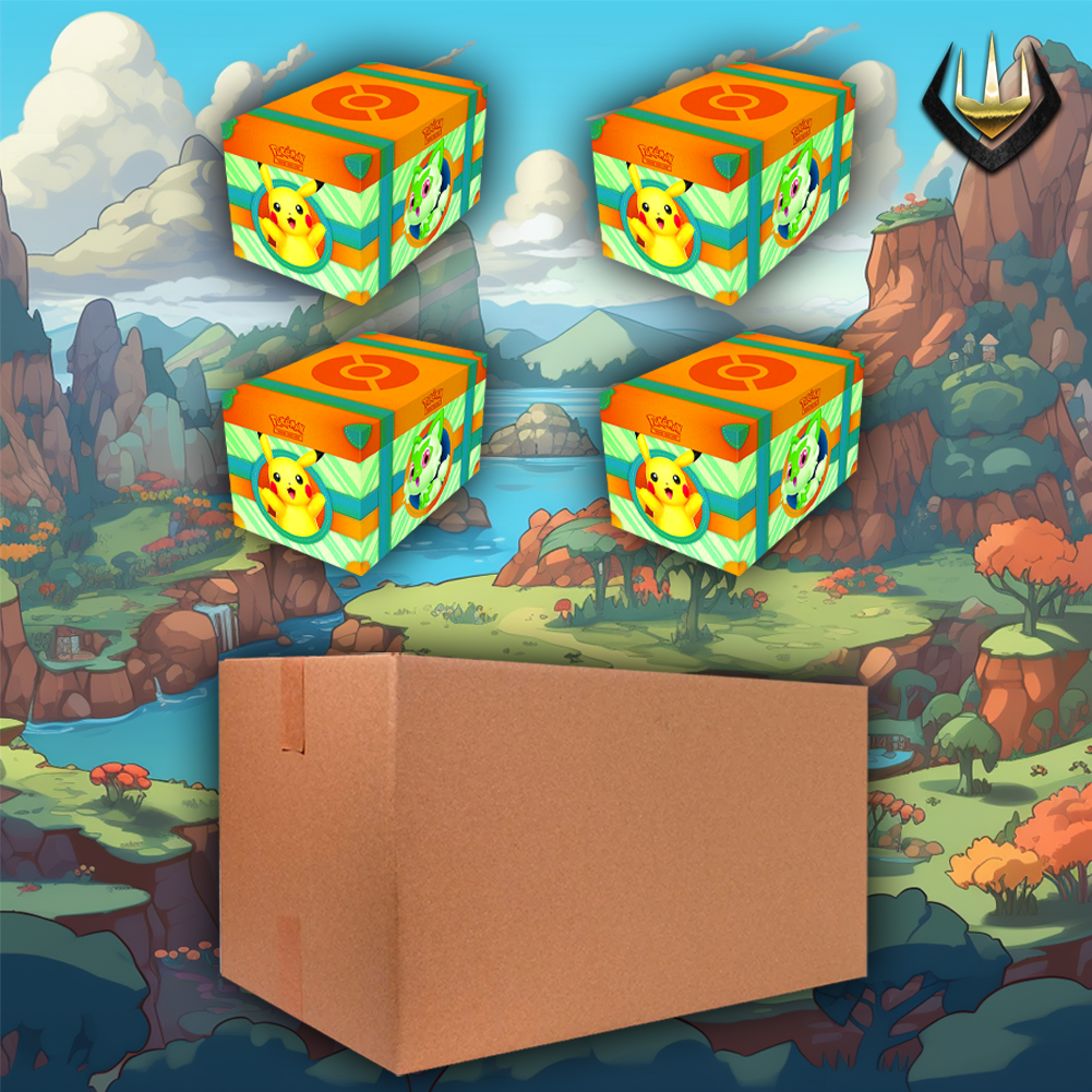 Paldea Adventure Chest Pokemon Sealed Case [4 Boxes/Case]