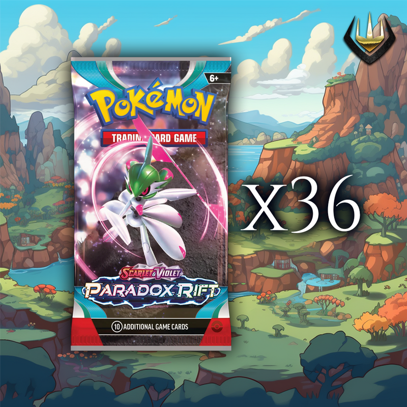 36x Paradox Rift Pokemon Booster Pack Lot