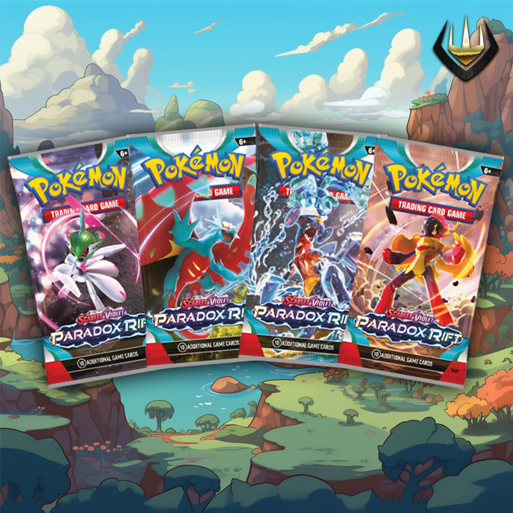 Paradox Rift Pokémon Booster Pack Art Set [Set Of 4]