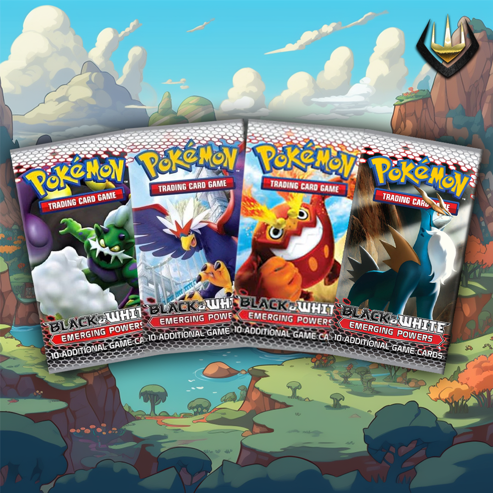 Emerging Powers Pokémon Booster Pack Art Set [Set Of 4]