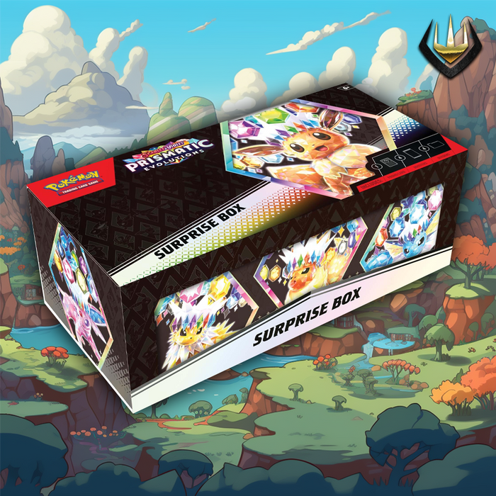 Prismatic Evolutions Pokémon Surprise Box