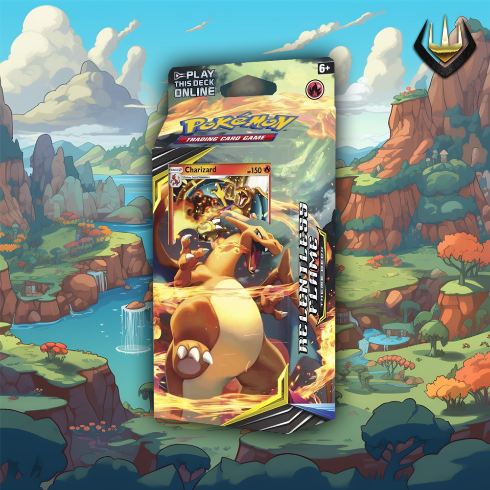 Relentless Flame Pokemon Team Up Theme Deck