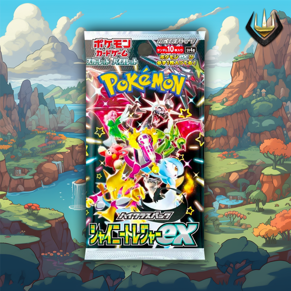 Shiny Treasure Pokémon Japanese Booster Pack [Sv4a]
