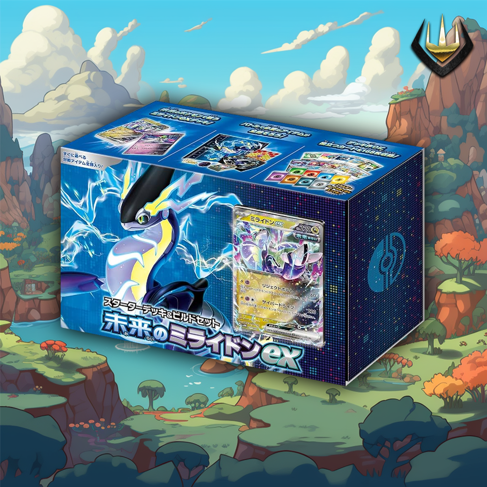 Scarlet & Violet Pokemon Japanese Starter & Build Set [Miraidon ex]
