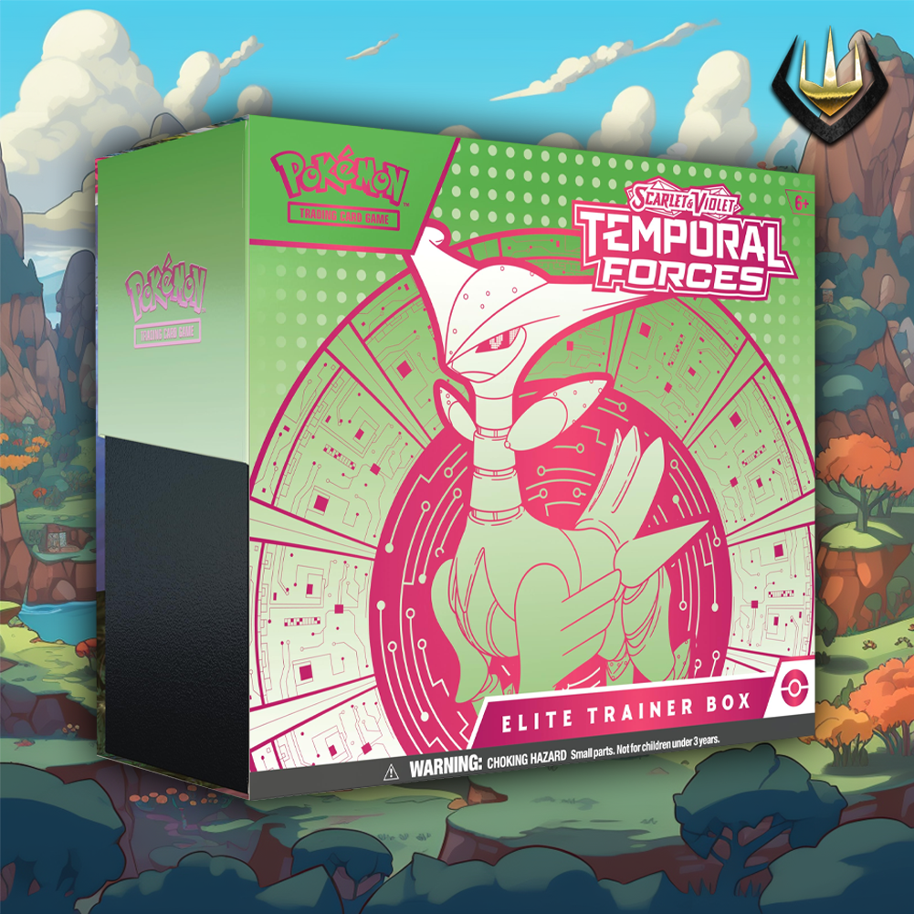 Temporal Forces Pokemon ETB Elite Trainer Box [Iron Leaves]