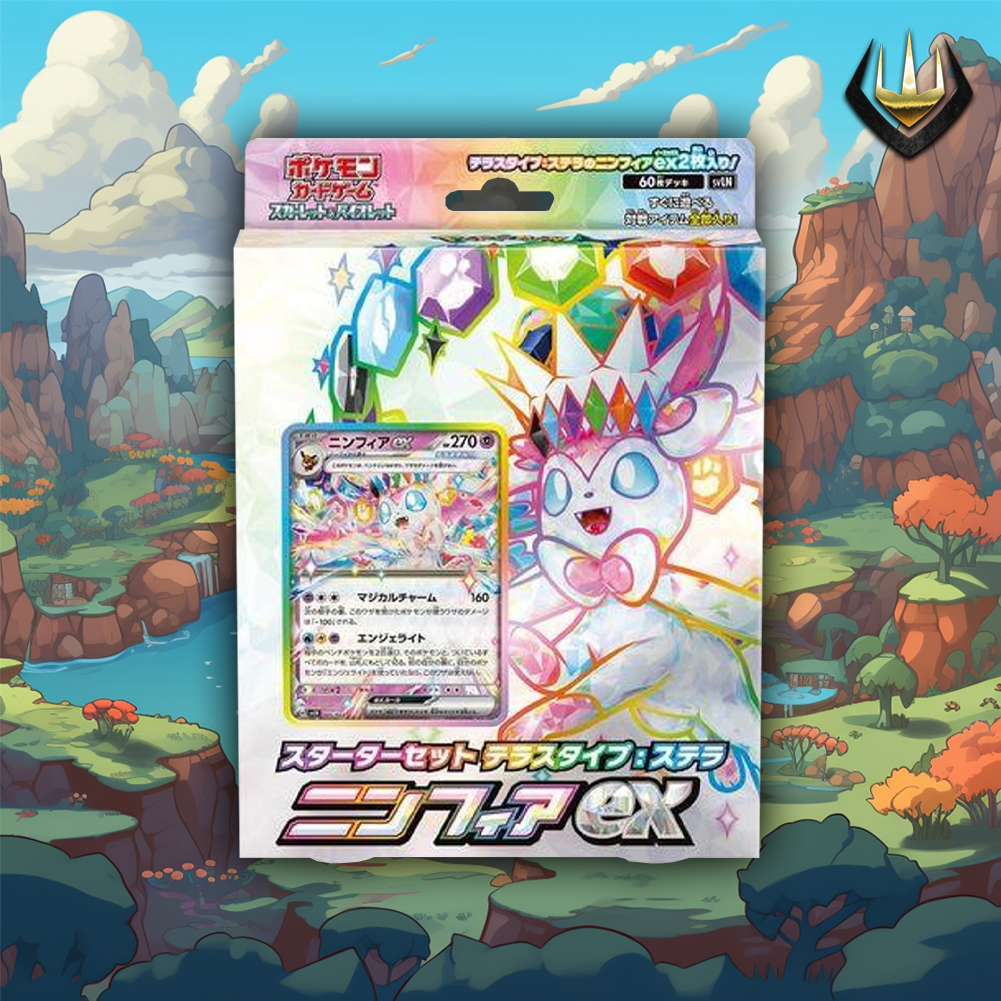 Terastal Stellar Pokemon Japanese Starter Box [Sylveon ex]