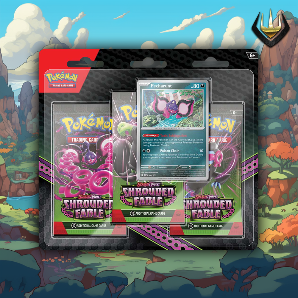 Shrouded Fable Pokémon Blister Pack [3 Packs]